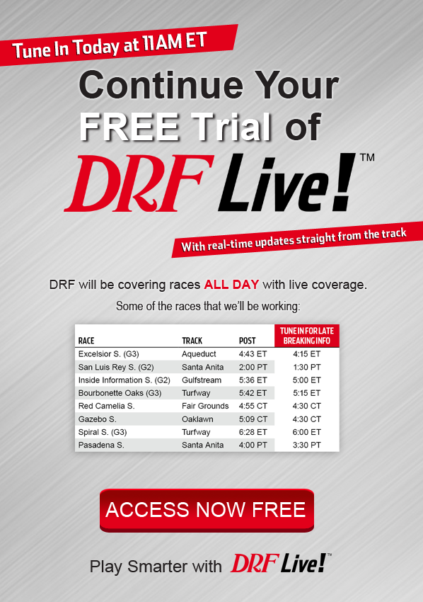 Daily Racing Form Web/Digital – Joseph Conti Design